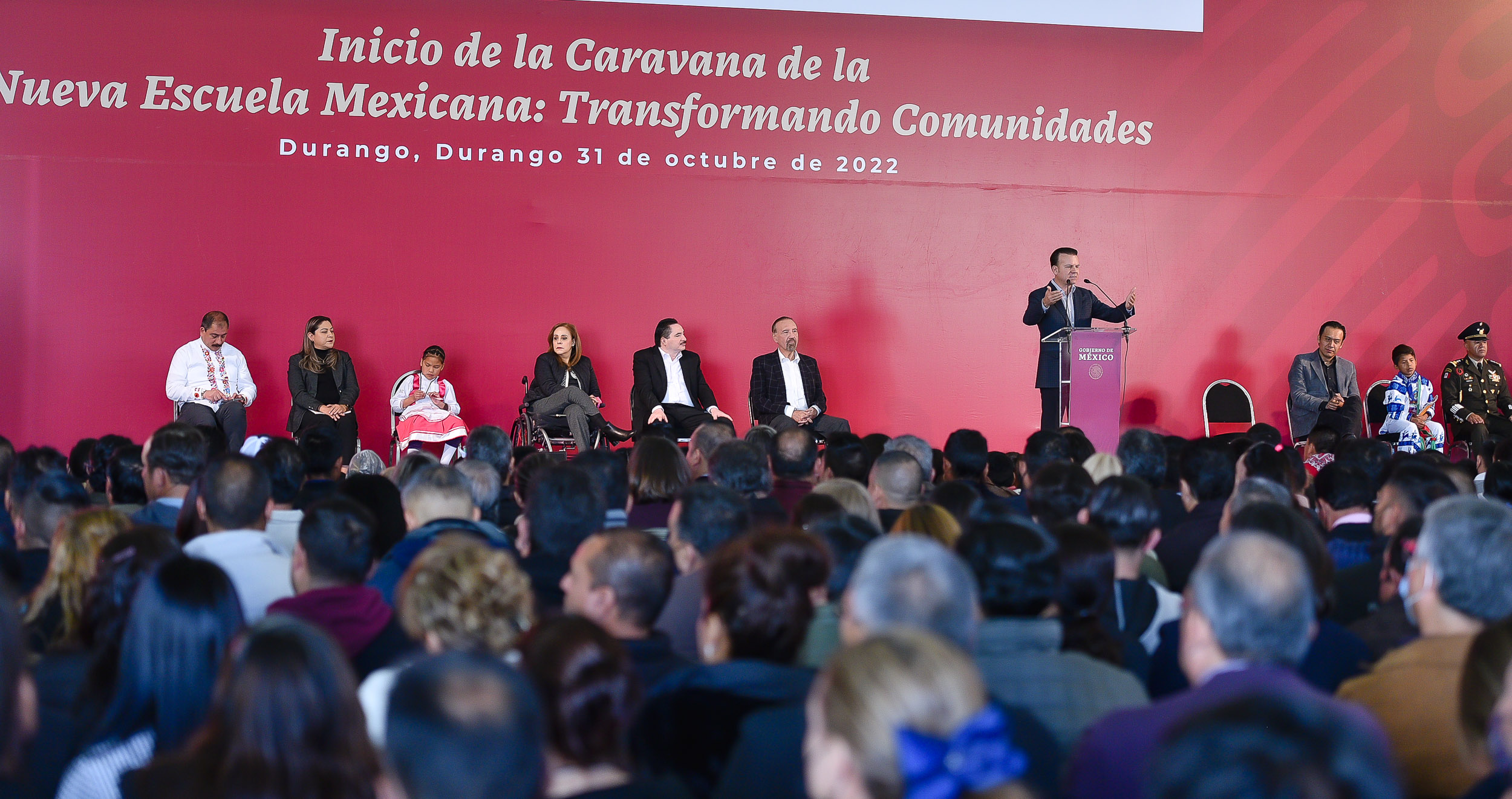 Con presencia nacional, inaugura Esteban Caravana de la Nueva Escuela Mexicana