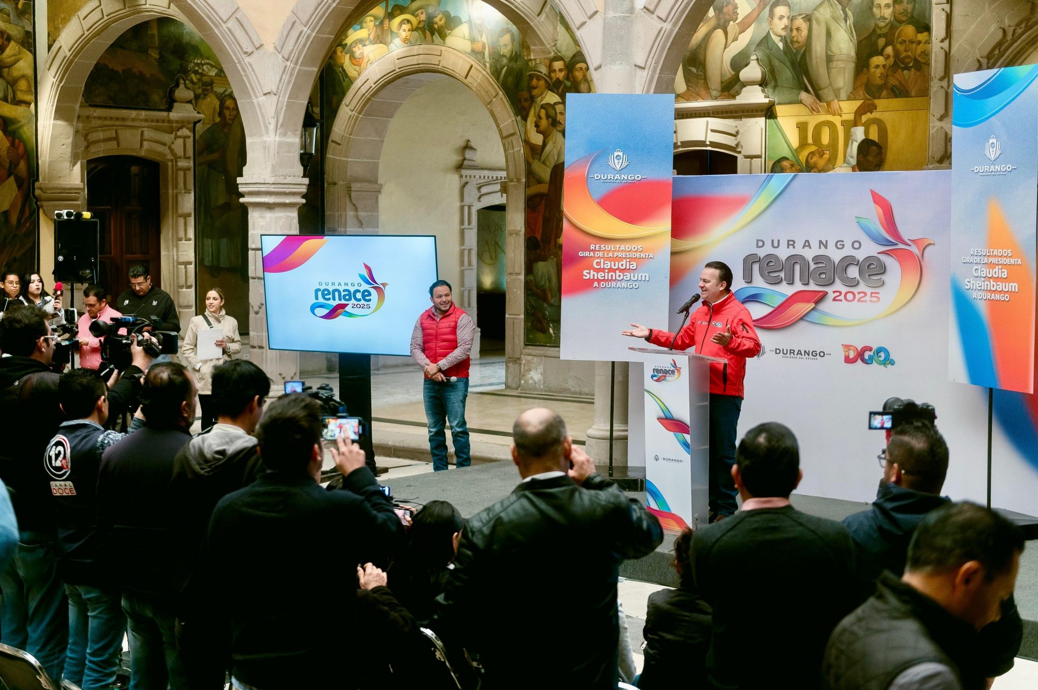 Grandes resultados para Durango tras la visita de Presidenta; logró estrecharse la relación: Esteban